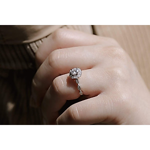 Kobelli Moissanite The Floral Spring Ring - 8.0 / Forever One D-E-F
