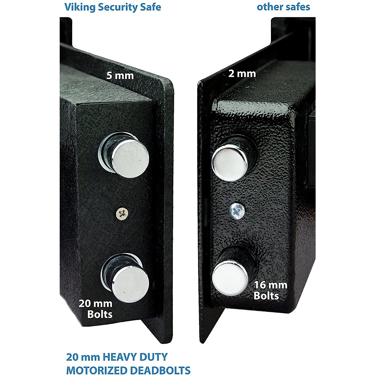 Viking Security Safe VS-35BLA Heavy Duty Biometric Fingerprint LCD Keypad Safe