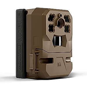 Moultrie Edge Cellular Trail Camera -Auto Connect - Nationwide Coverage - 720p Video with Audio - Built in Memory - Cloud Storage - 80 ft Low Glow IR LED Flash