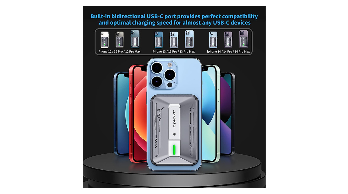 Fast Magnetic Power Bank for iPhone - 5000mAh Portable