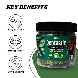 Richpet Dental Sticks for Dogs Imported from Gnawlers, Dog Teeth Cleaning Chews for Large, Medium & Small Dogs Helps Clean Teeth & Freshen Breath, Easy to Chew Dental Sticks for Dogs