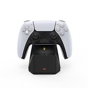 for PS5 Controller Charger, for PS5 Charger USB C Charging Dock Station with LED Light Indicator, Charging Dock, Charging Station for PS5 Controller
