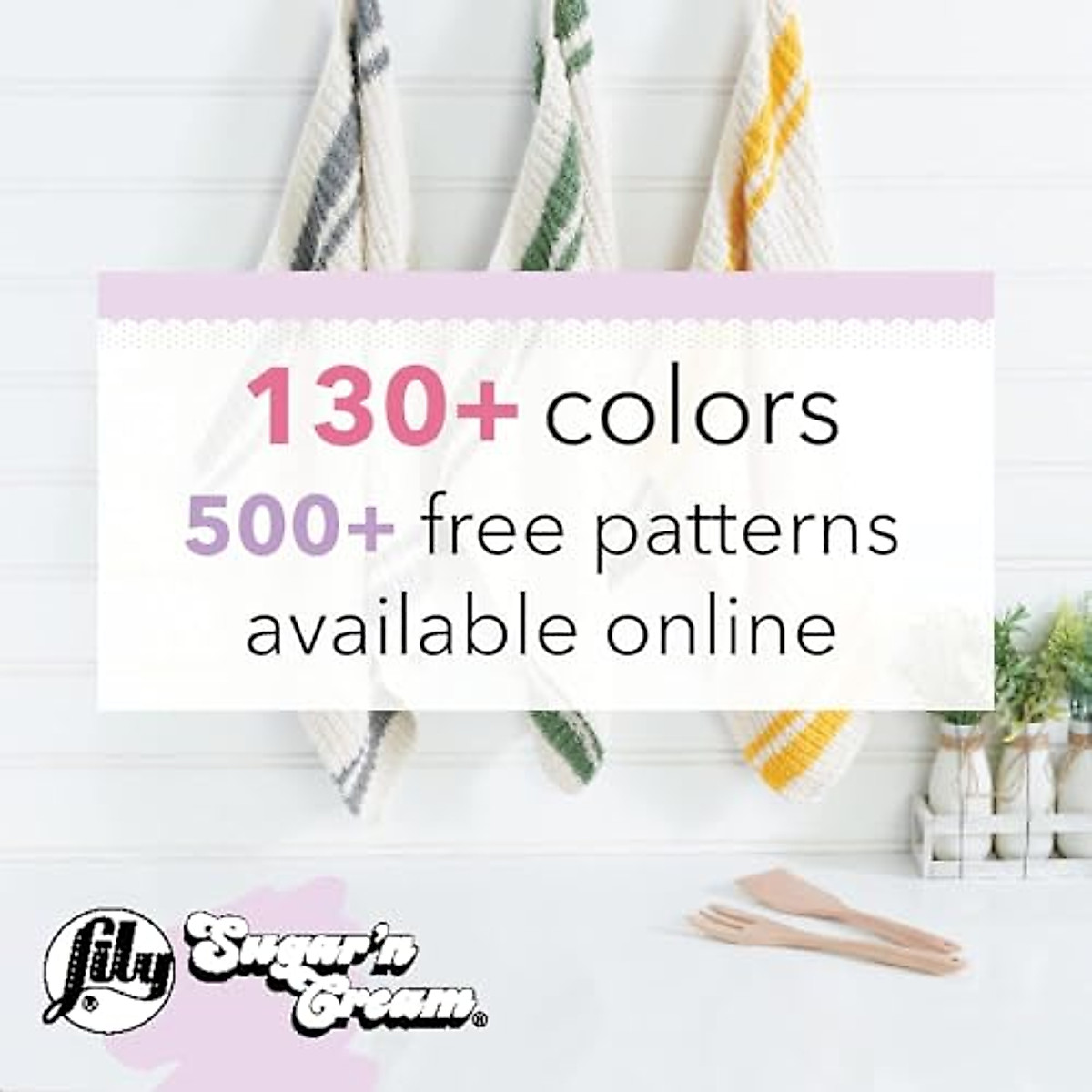 Lily Sugar 'N Cream The Original Ombre Yarn, 2oz, Gauge 4 Medium, 100% Cotton, Painted Desert - Machine Wash & Dry