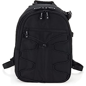 Amazon Basics Backpack for SLR Cameras and Accessories-Black