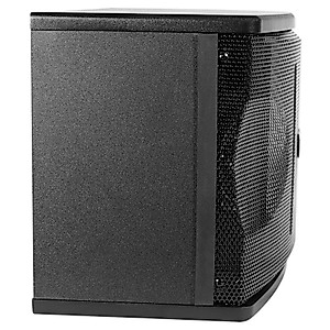 Pair RockvilIe KPS80 8" 800w Speakers w/Wall Brackets for Restaurant/Bar/Cafe