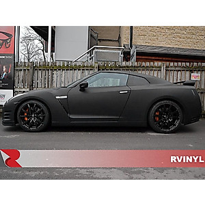 Avery Dennison SW900 180-O Matte Black Supreme Wrapping Film Vinyl Vehicle Car Wrap Sheet Roll - (120" x 60" w/Application Card)