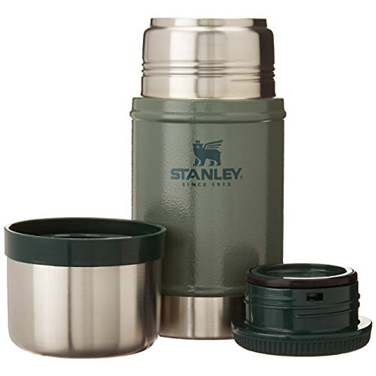 Stanley Legendary Classic Vacuum Insulated Food Jar Hammertone Green 1.0qt