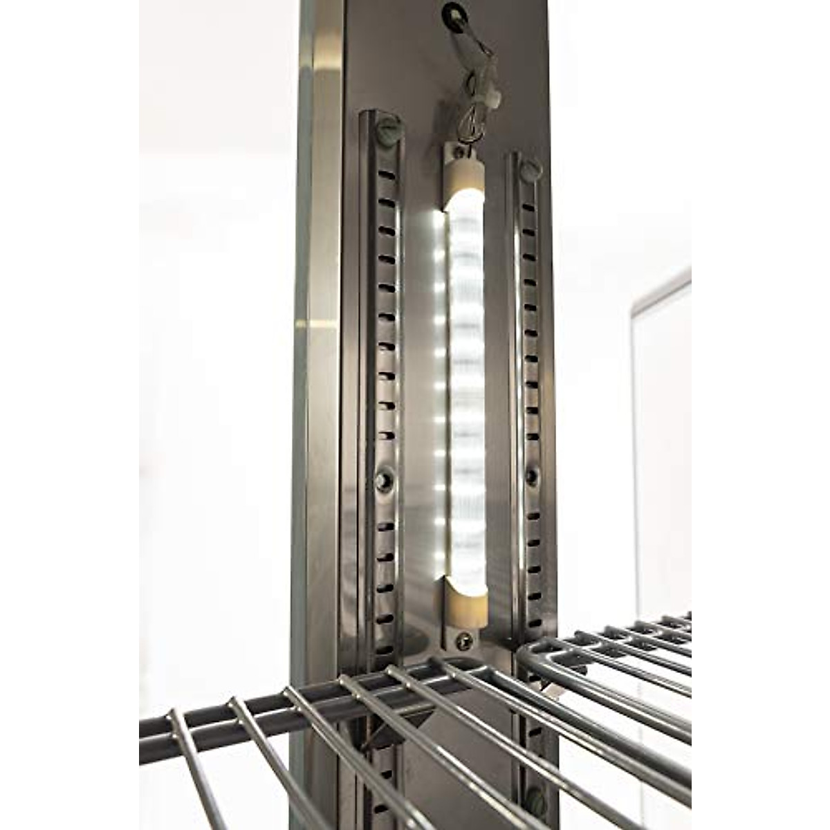 Kelvinator KCHRI27R1DRE 26 3/4" One Section Reach in Refrigerator, Silver