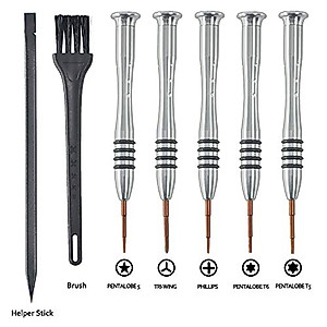GODSHARK Screwdrivers Set 7pcs Repair Tool Kit for MacBook Air & Pro, fit All Old or Retina Display models A1278 A1286 A1297 A1425 A1502 A1398 A1465 A1466 A1369 A1370 A1534