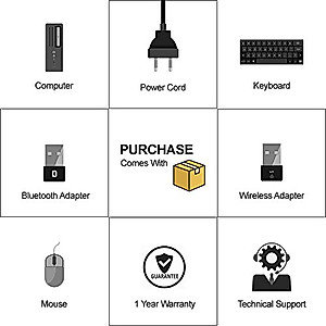 DELL Optiplex 990 SFF PC, Intel Core i5 Processor, 16GB RAM, 2TB HDD, DVDRW, WiFi, Bluetooth 4.0, Windows 10 Pro, LCD Monitor (Renewed)