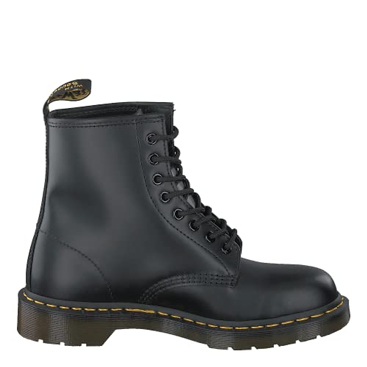 Dr. Martens Women's 1460 W Nappa Leather 8 Eye Boot, Black, 8