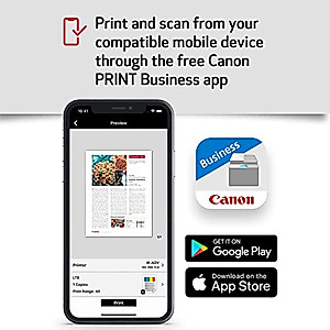 Canon imageCLASS MF455dw All in One Wireless Duplex Laser Printer, Up to 40 ppm,600 x 600 DPI,Compatible with Alexa,Bundle with Printer Cable