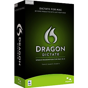 Dragon Dictate 2, Mac [Old Version]