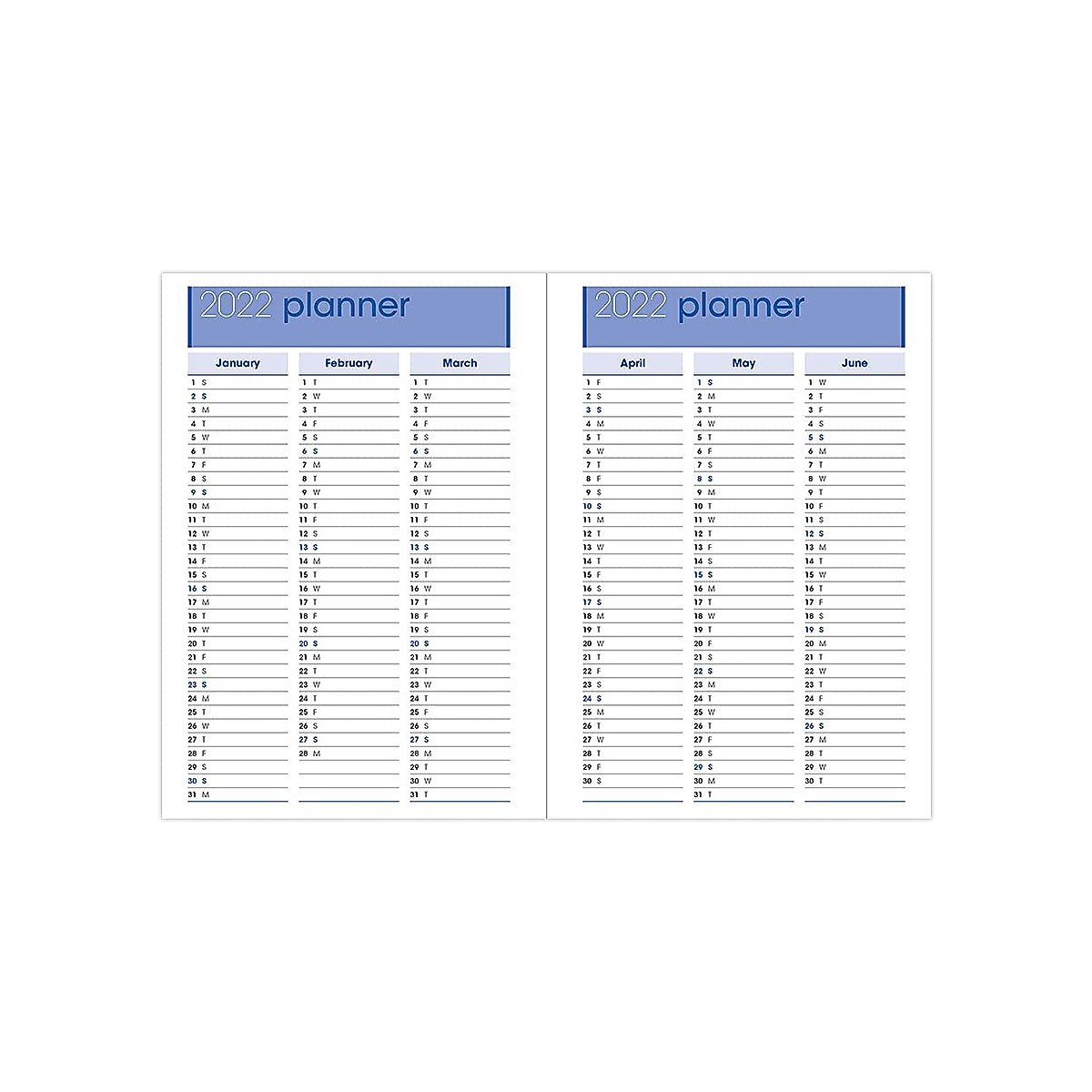 Letts of London Rhino 2022 Diary - A5 Day to a Page with appointments - Black 22-TR1XABK