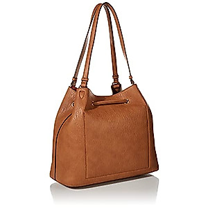 Calvin Klein Gabrianna Novelty Shopper Shoulder Bag, Caramel