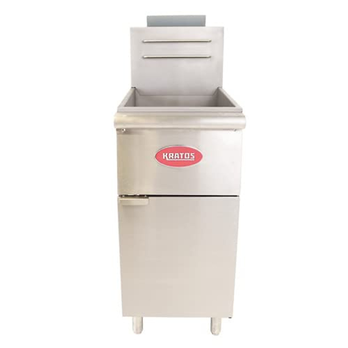 Kratos 29Y-010 Commercial Restaurant Gas Floor Fryer - Three Burners - 40 lb. Capacity - Natural Gas