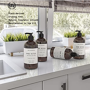 Muse Bath Apothecary Hand Ritual - Aromatic and Nourishing Hand Soap, Infused with Natural Aromatherapy Essential Oils - 16 oz, Aloe + Eucalyptus + Lavender, 2 Pack
