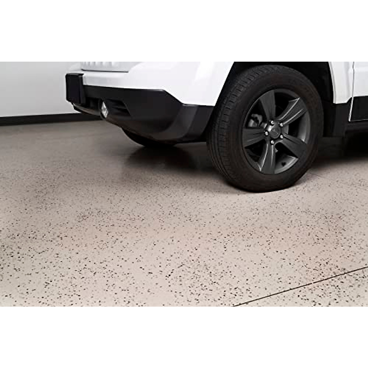 Rust-Oleum 381087 RockSolid Polycuramine 2.5 Car Garage Floor Coating Kit, Modern Greige, 180 Fl Oz (Pack of 1)