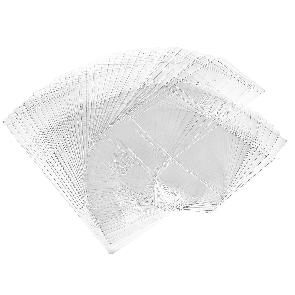 Yesland 50 PCS Candy Apple Box With Hole Top, Clear PET Gift Boxes for Caramel Apples, Ornament, Treats & Party Favors for Wedding, Party or Baby Shower - 4" x 4" x 4"