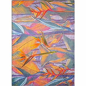 Dalyn Rugs Indoor/Outdoor Tropics TC14 Multi Washable 8' x 10' Rug