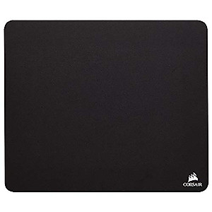 Corsair MM100 Medium Cloth Surface Mousepad (Glide-Optimised Textile Surface, Anti-Slip Base, Designed for Optical and Laser Mice, 320 mm x 270 mm x 3 mm) - Black