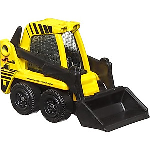 Matchbox Cars 9-Pack of 1:64 Scale Toy Construction Vehicles, Multipack of Realistic Trucks, Collectible Set