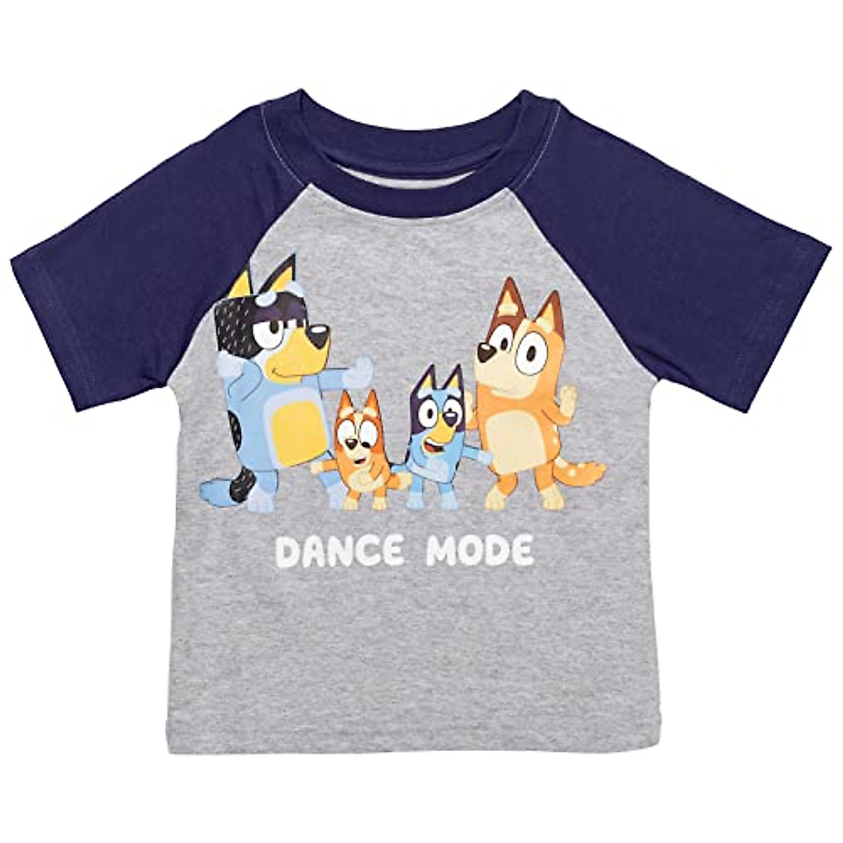 Bluey Bingo Dad Little Boys Graphic T-Shirt Bluey Family Kids 7-8