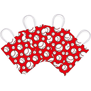 Baseball Bag, Baseball Print Paper Bags for Baseball Party Supplies Party Decorations- Baseball Party Bags Party Favor Goody Treat Candy Gift Bags for Kids Adults Birthday Party Decor- 16 PCS