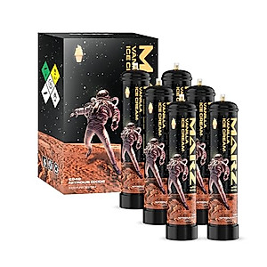 Marz Premium Whipped Cream Charger 640g 1.1L - Food Grade Nitrous Oxide Tank Pure Flavored N2O Chargers - For Any Standard Whipping Cream Dispenser – (6 Cylinders Vanilla Ice Cream)