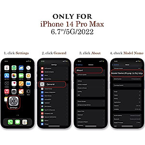 LOHASIC for iPhone 14 Pro Max Wallet Case, 6 Card Holder, Detachable Magnetic Back, Compatible with Mag-Safe, Vintage Leather Fancy Credit Slot Phone Cover for Men Women, 6.7 Inch, 5G, 2022 - Brown