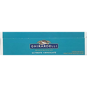 GHIRARDELLI Ultimate Chocolate Premium Brownie Mix, 19 Oz