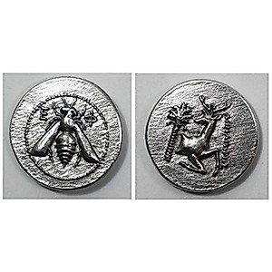 Silver Plated Ancient Greek Coins - Reproduction Tetradrachm - 5 Pieces Set