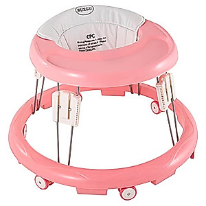 Foldable Baby Walker , The Oldschool Round Shape Baby Walker, Suitable for All terrains, Babies (6-18 Months)