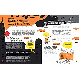 Sleuth & Solve: Spooky: Decode Mind-Twisting Mysteries Inspired by Classic Creepy Characters