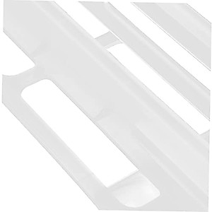 KICHOUSE Refrigerator Divider Freezer Dividers for Bottom Freezer Plastic Storage Drawer Plastic Drawer Freezer Door Shelf Freezer Drawer Dividers Food Model Multifunction Pp