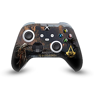 Head Case Designs Officially Licensed Assassin's Creed Bayek Crest Origins Character Art Vinyl Sticker Gaming Skin Decal Cover Compatible With Xbox Series X/S Controller
