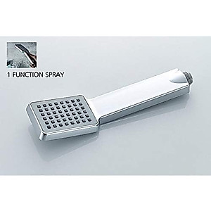 RONPOTY Kitchen Taps Bathtub Faucet Chrome Bathroom Tub Faucet Rainfall Bath Tub Taps Shower Mixer Tap Shower Faucet Set