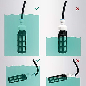 Water Filter, Portable On‑Toxic Filter Replacement Water Inlet Filter, PP Tasteless for Water Sprayer Misting Humidification