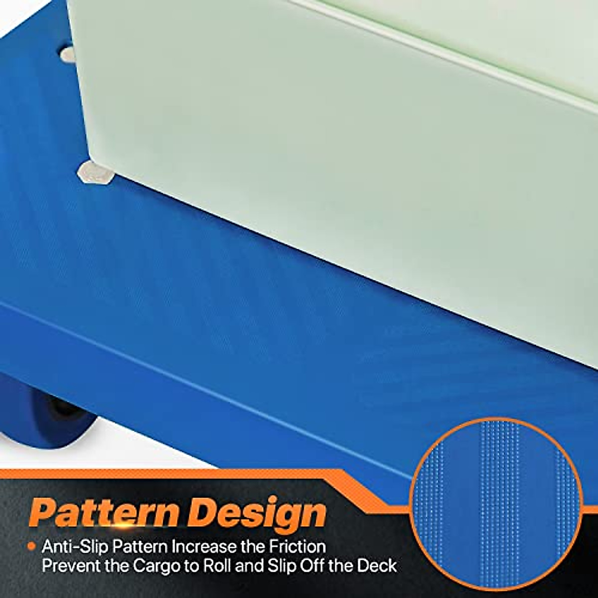 MoNiBloom 2 Tier Steel Utility Cart Multipurpose Service Trolley Cart with Wheels Great for Warehouse Garage Office, 661 lbs Capacity