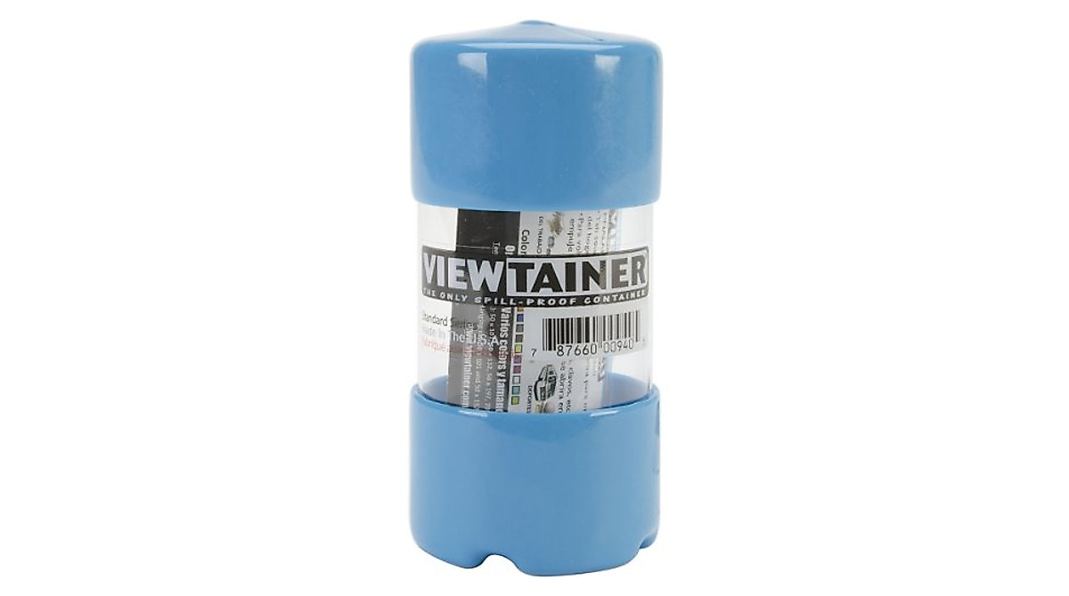 Viewtainer Storage Container in Sky Blue - Compact & Versatile