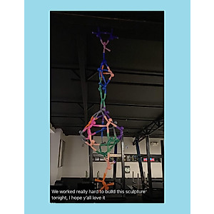 MAGMEN Upgraded Strenght Magnetic Travel Toys for Toddler, Stretchy Magnetic Fun (Ages 3+) Pack of 10 Solid