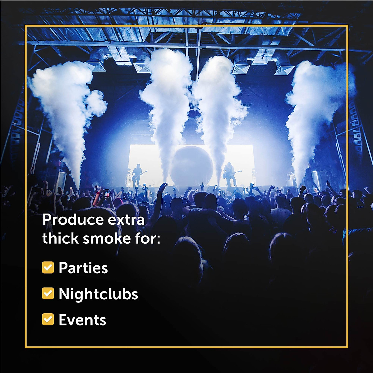 Maplefield High-Density Halloween Fog Machine Fluid - 32 oz - Great for Haunted Houses, Spooky Party Decor, and Outdoor Events - Long-Lasting Water-Based Formula - Compatible with 700+ Watt Machines