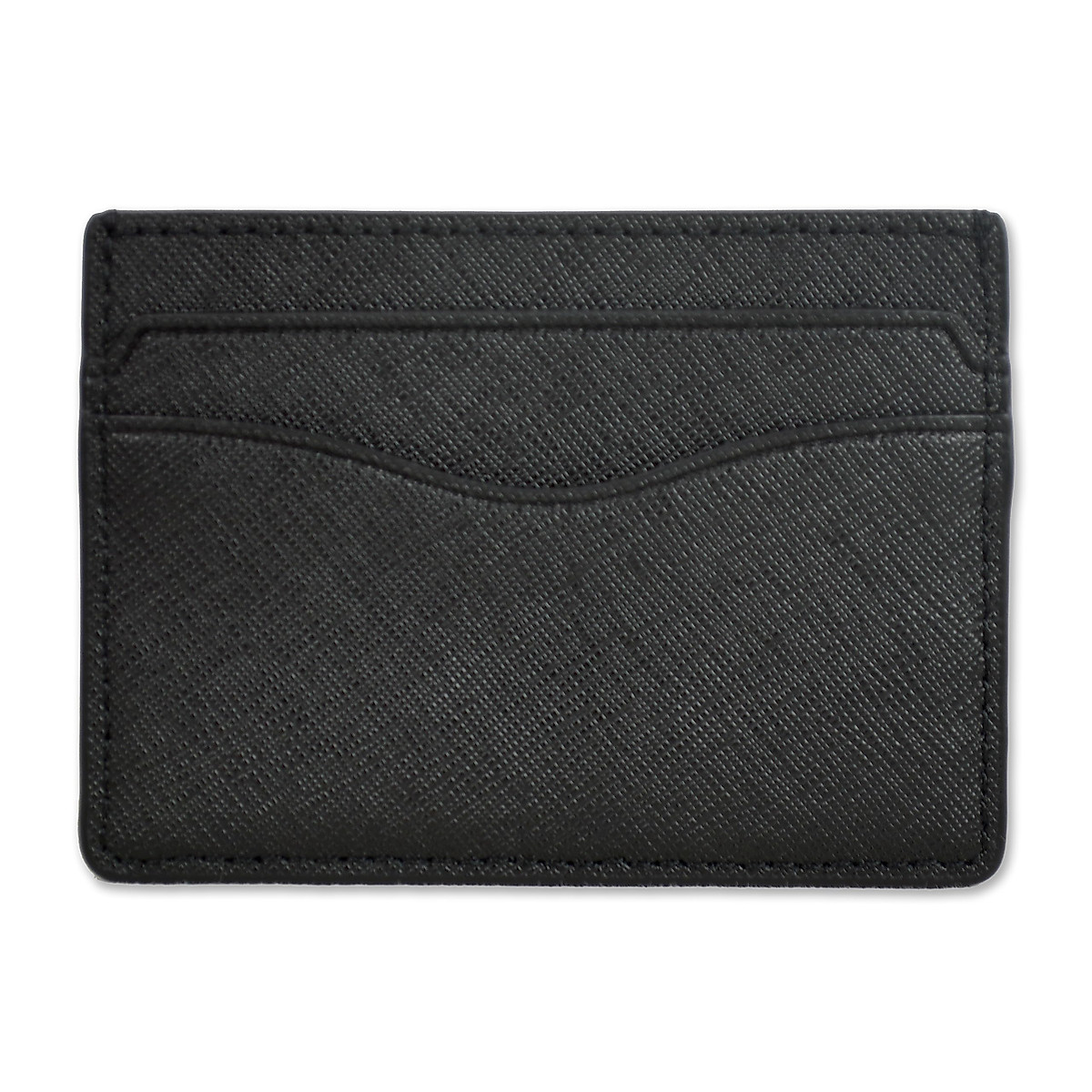 Tory Burch Womens 136101 Saffiano Leather Emerson Slim Card Case Wallet, (001 Black)