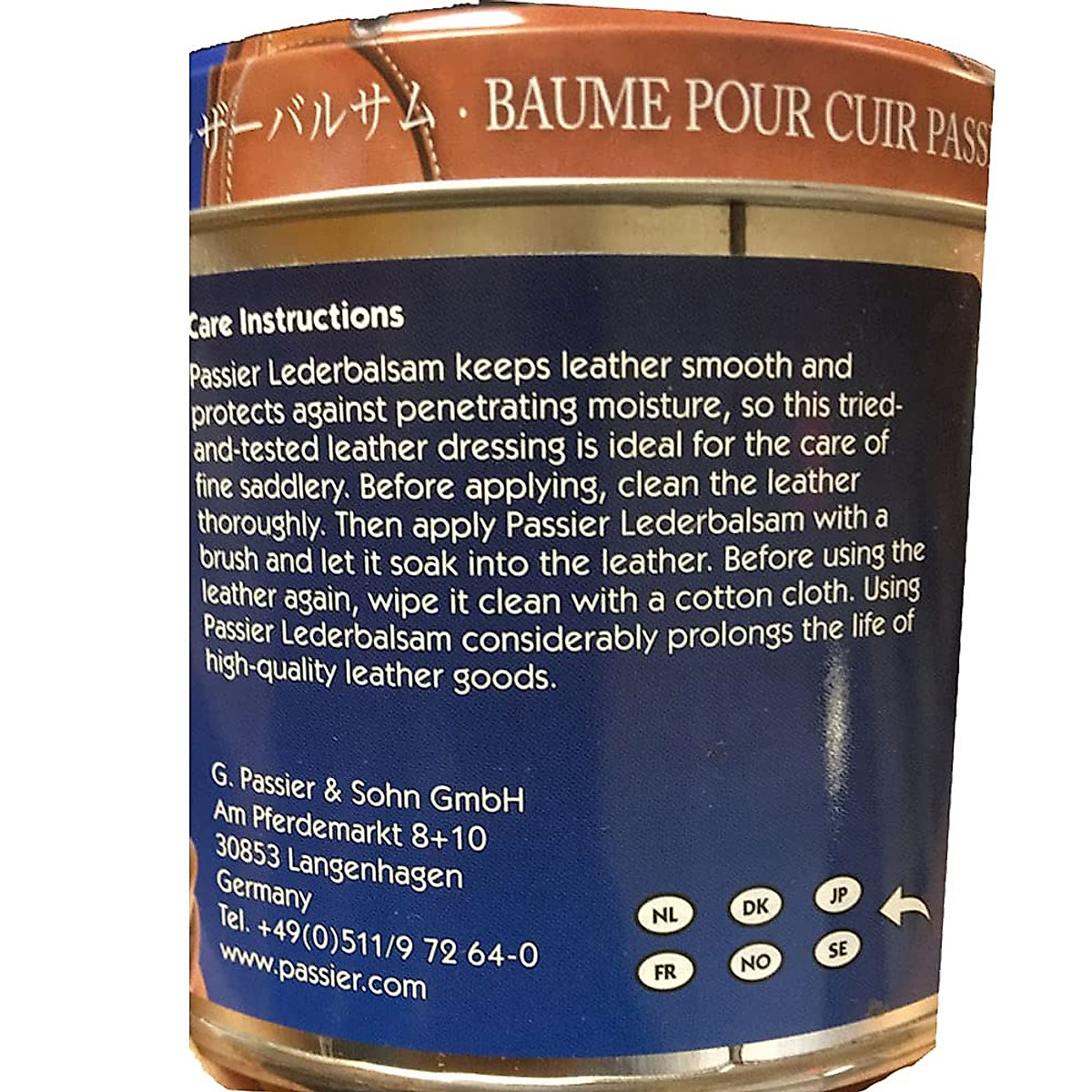 G. Passier & Sohn GmbH Passier Lederbalsam 500 ml