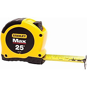 STANLEY Tape Measure, Max English, 25-Foot (33-279)