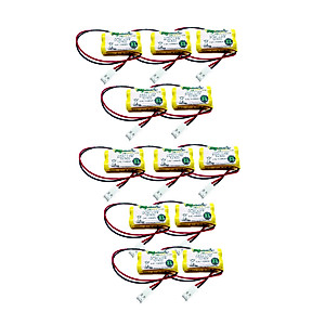 12PC Dual-Lite 12-822,012-0822,12-822E Replacement Battery