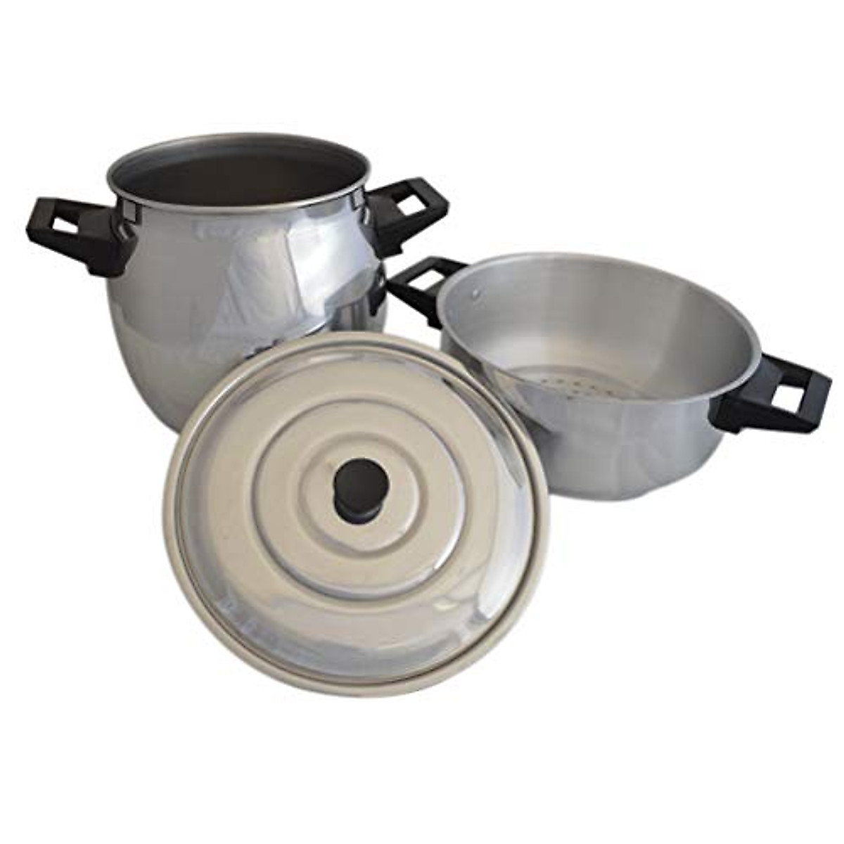 Couscoussier 6 Liter Moroccan Steamer Pot Imported from Morocco Couscous Cooker Pot