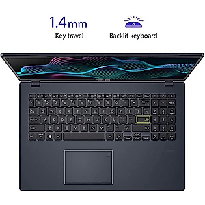2021 Flagship ASUS Laptop 15.6" Thin Light Laptop Computer, 15.6" FHD Display, Intel Celeron N4020 (up to 2.8GHz),4GB RAM, 128GB eMMC,Webcam,WiFi, Backlit Keyboard，Microsoft 365,Win10 S+Marxsol Cables