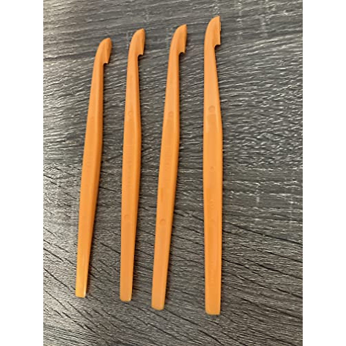 Citrus peeler orange color set of 4