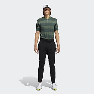 adidas Golf Men's Recycled Polyester Warp Knit Cargo Pant, Black, 3334